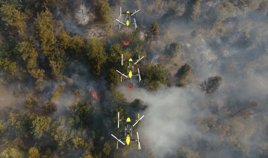 Automated Aerial Firefighting: Utilizing Drones for Wildfire Suppression - American Infrastructure