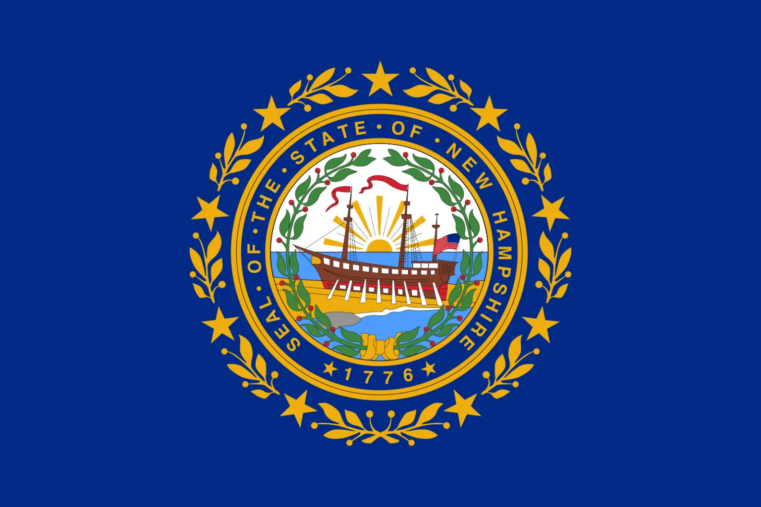 Provision-state-flag-New-Hampshire-military-purposes-1931 - American ...