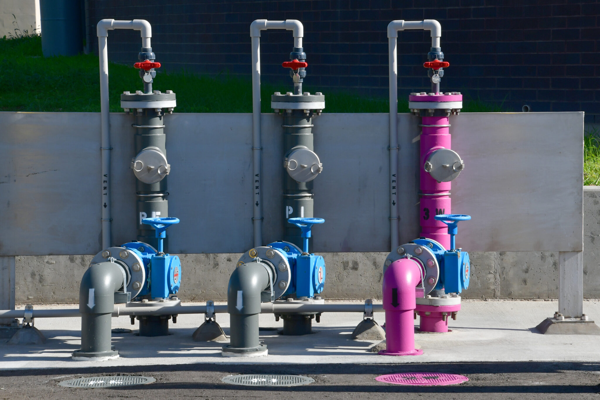 Up-close of pipes - American Infrastructure